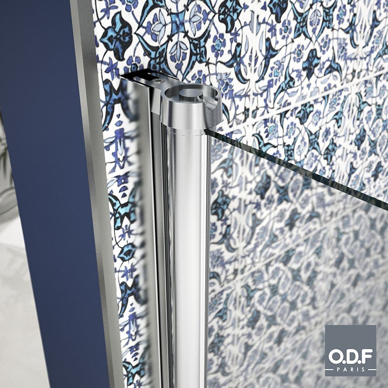 Fachada 1 puerta pivotante 87 - 90cm Emeraude : GS932 01